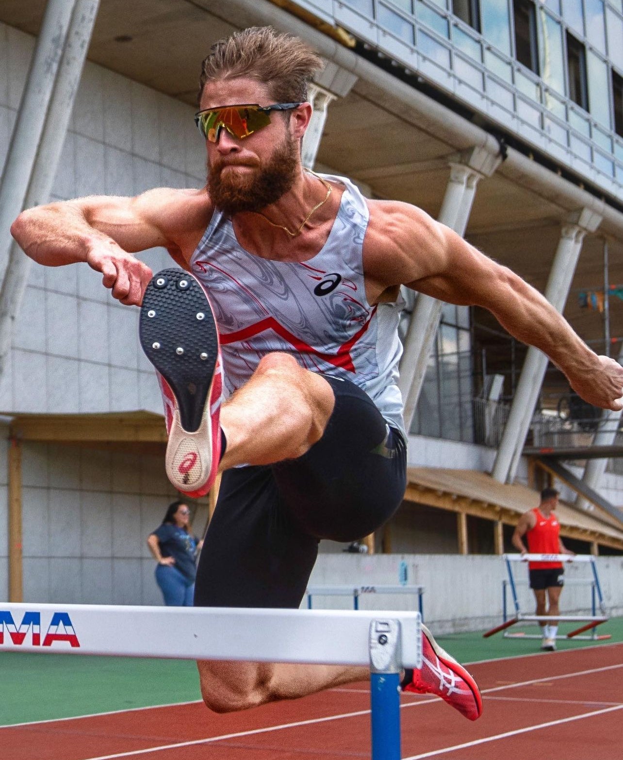 CJ Allen is ready at the Olympic Trials (Hayward Field)