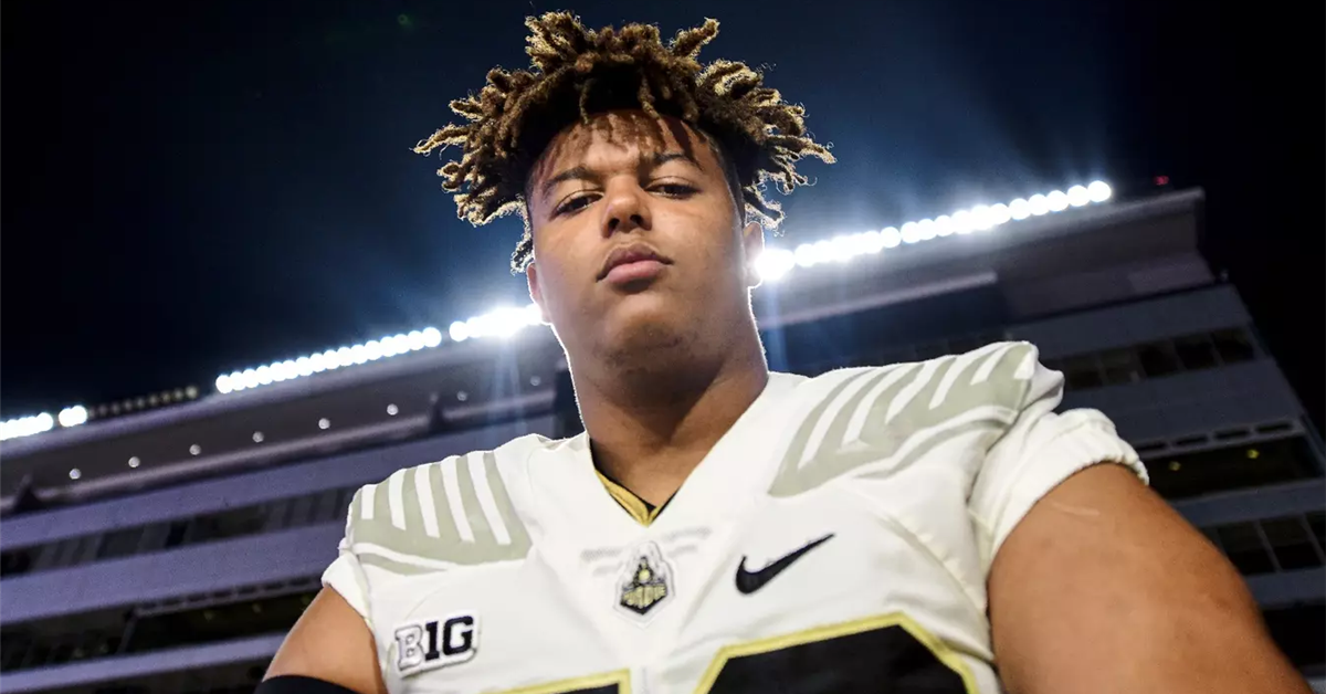 Purdue OL Jaden Ball enters portal, has two officials set