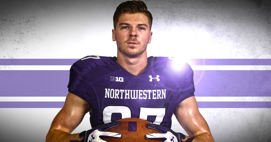 Northwestern adds receiver Garrett Kidd
