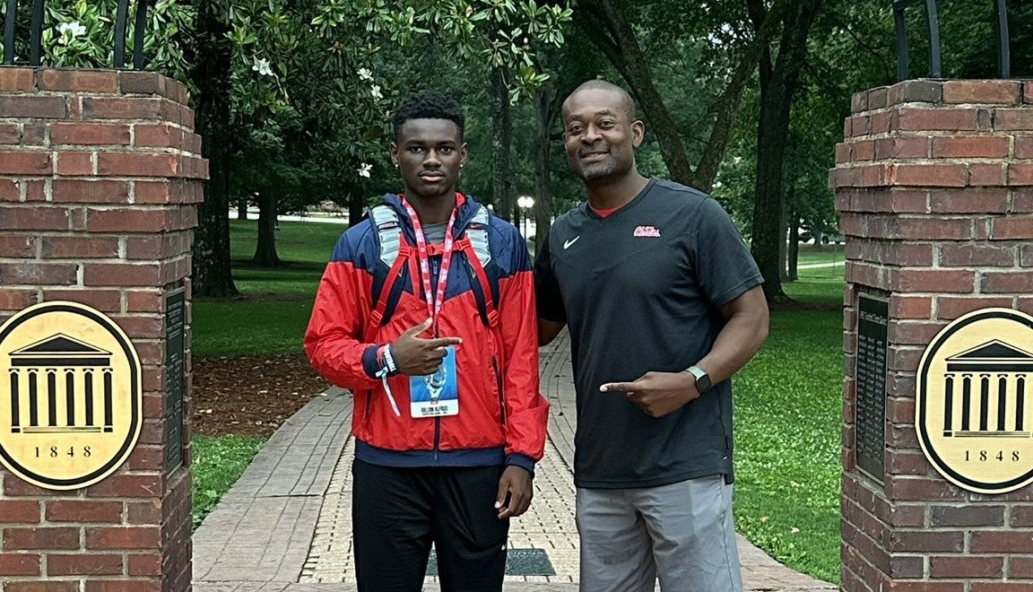 Wide receiver Dillon Alfred recaps Ole Miss visit, will be back for ...