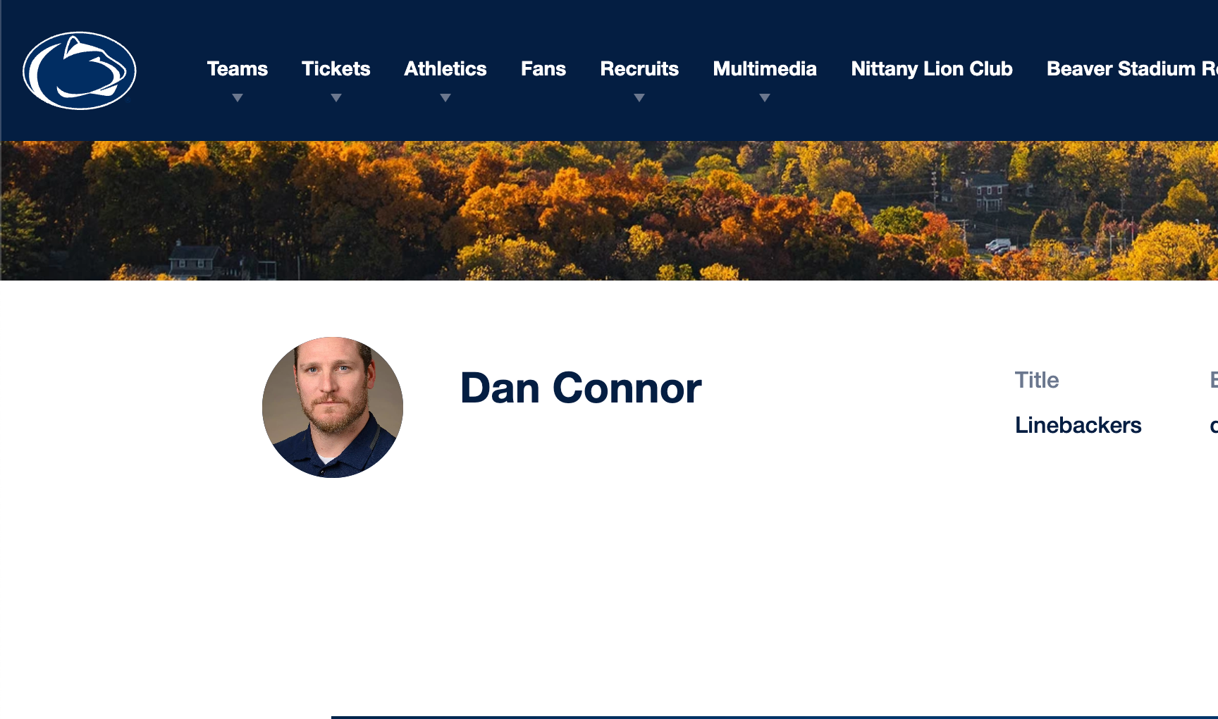 Former Penn State All-American Dan Connor officially revealed as Lions ...