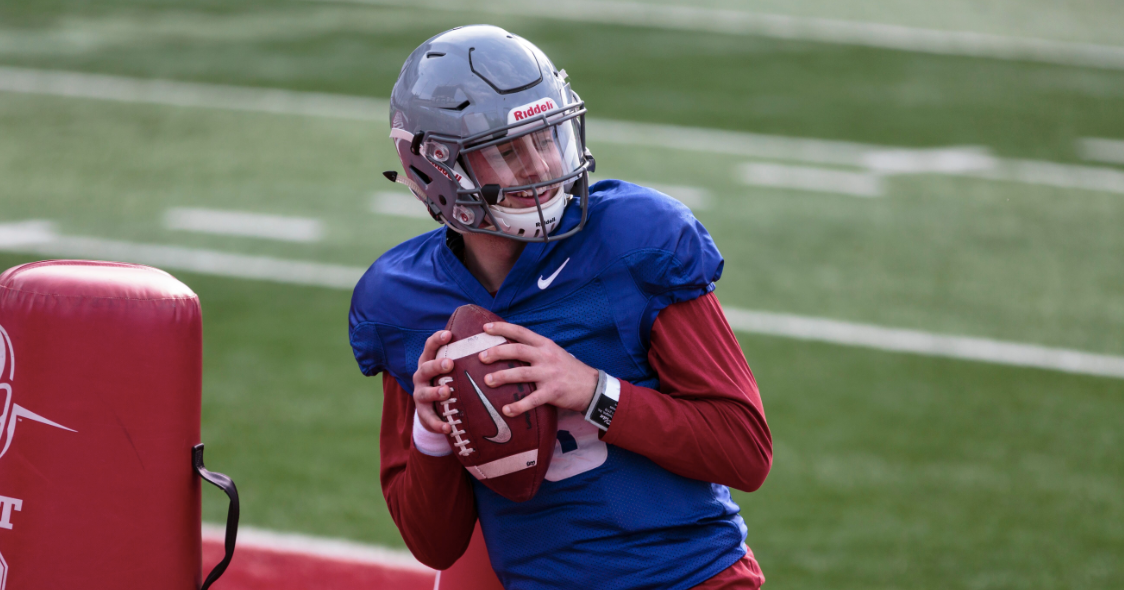 The file on WSU quarterback Anthony Gordon