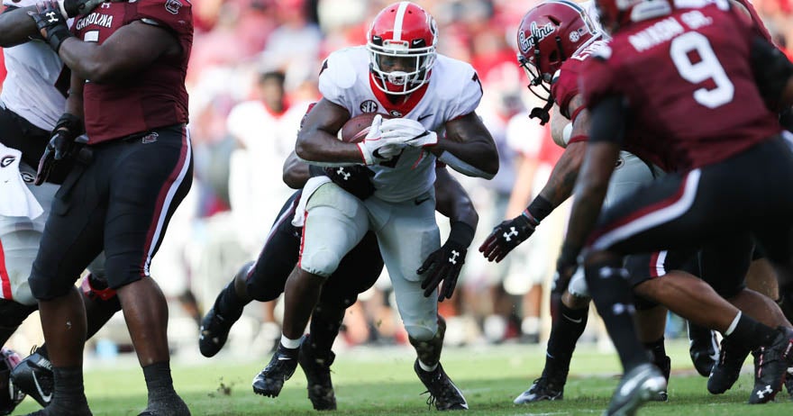 D'Andre Swift reveals injury, plans to play through it