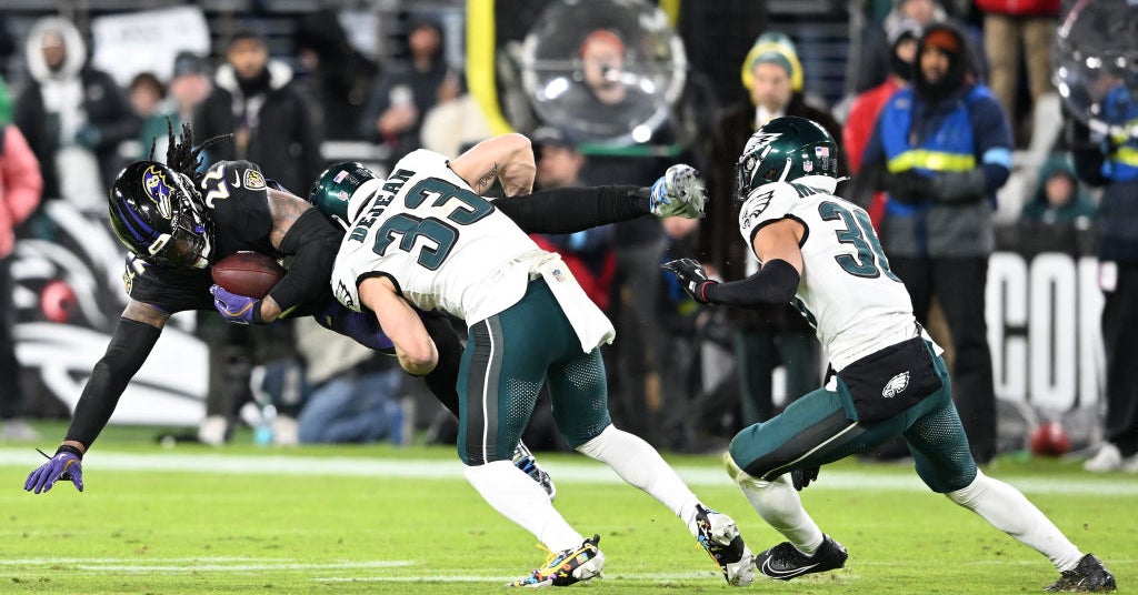 An Eagles defender accomplished the impossible against Derrick Henry
