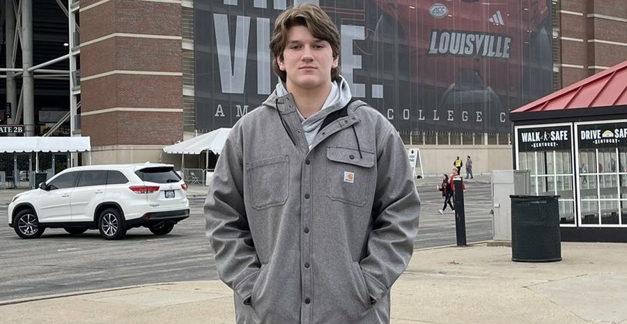 OT Lucas Barnes talks Louisville offer and visit