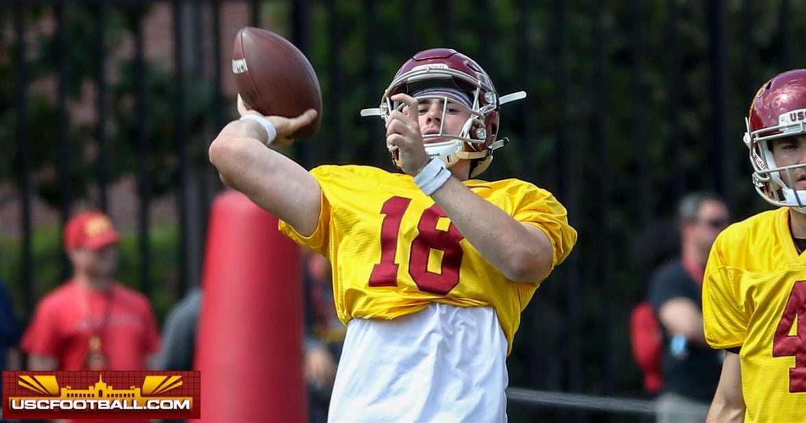 JT Daniels has gotten what he wanted from USC spring camp