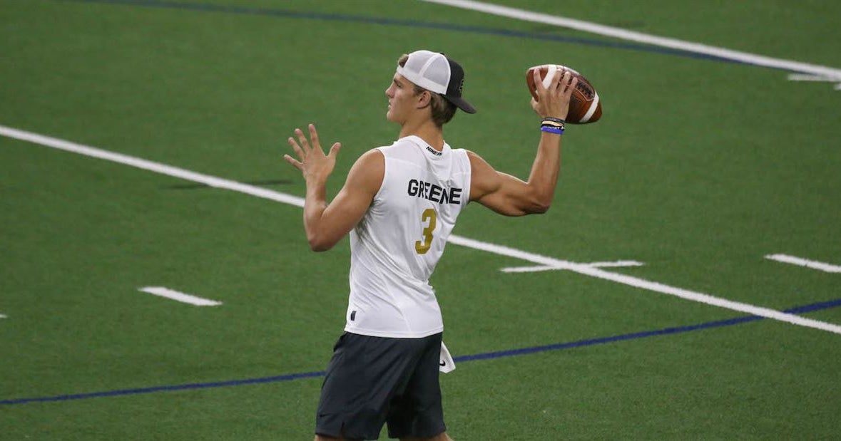 Update on QB commit Garrett Greene