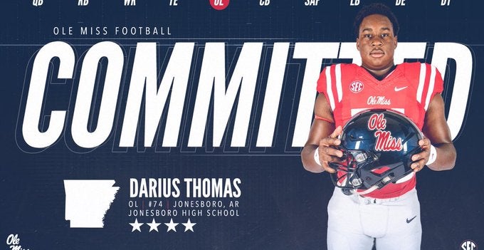 Rebels Reel in 4-Star OL Darius Thomas