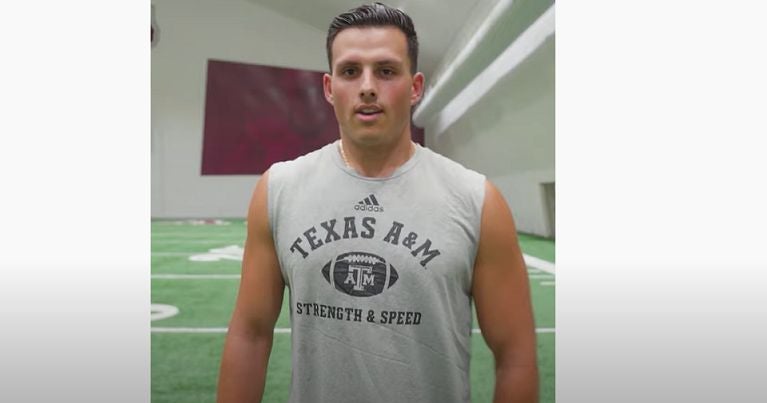 Getting to Know: Texas A&M punter Nik Constantinou, who hails from ...