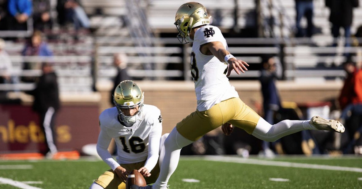 Former Notre Dame Kicker Marcello Diomede Commits to Ohio State