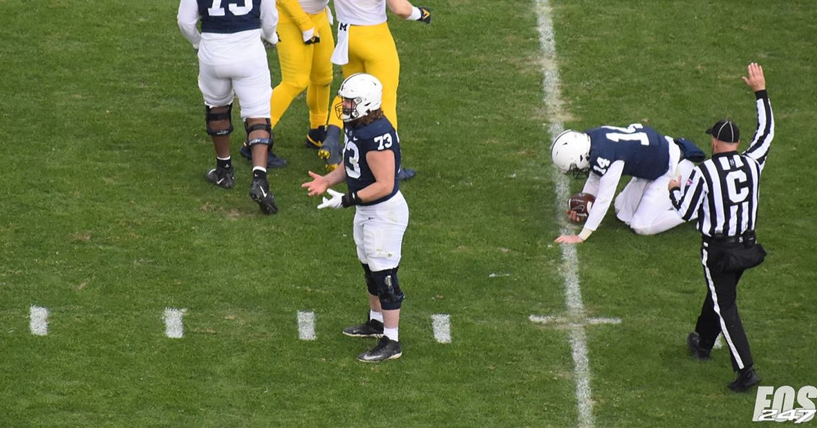 Injury leads to Penn State offensive line shuffle vs Michigan