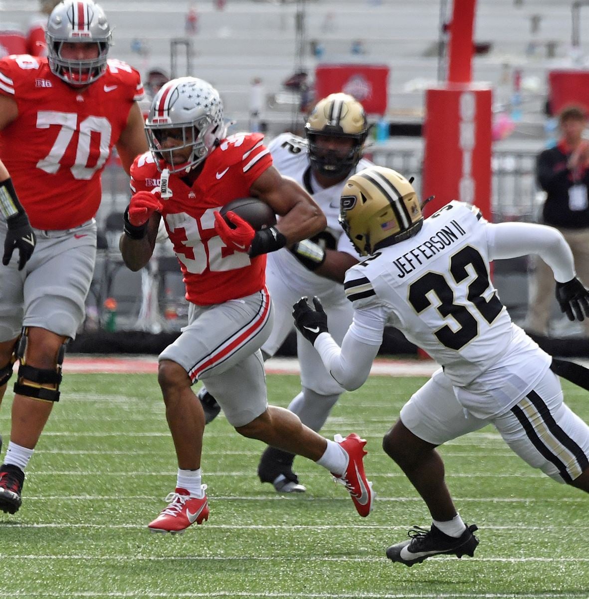 Sights and Sounds: Buckeyes dominant in all phases in rout of Purdue