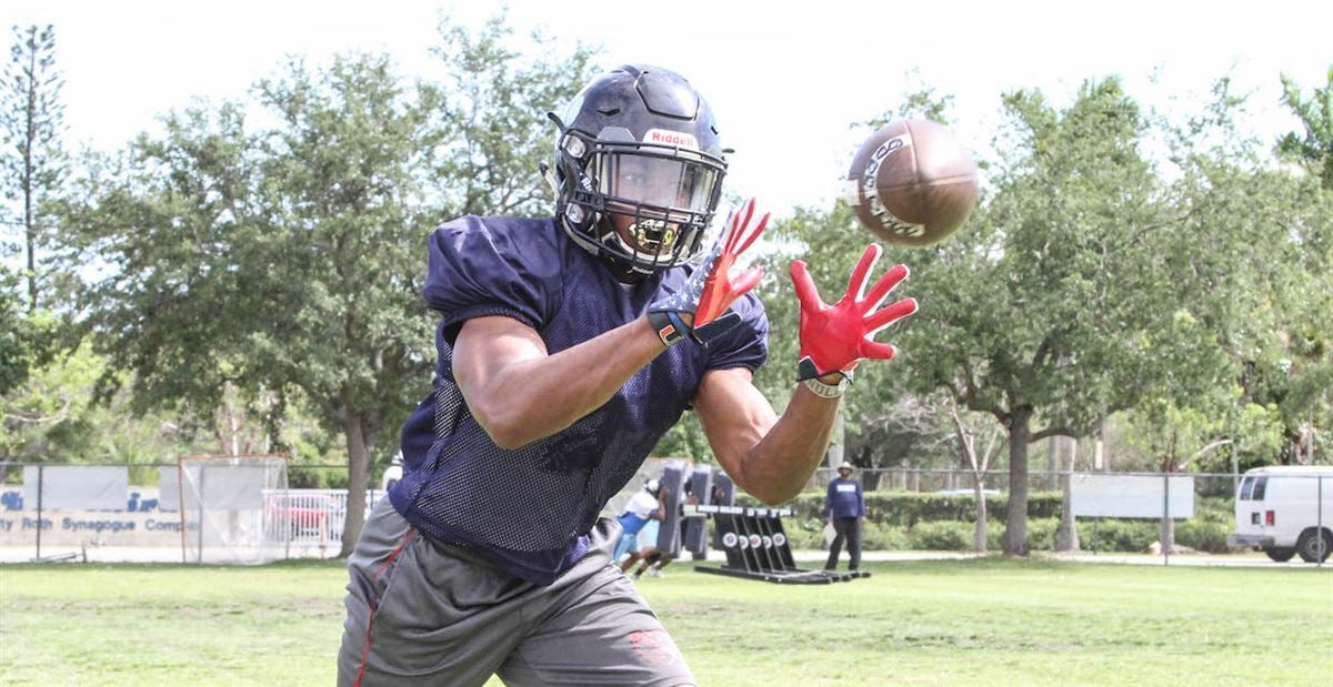 Miami DB Derrick Edwards has Louisville on his final list