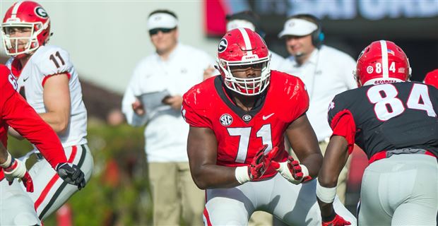 Post-spring projection of UGA's offensive depth chart