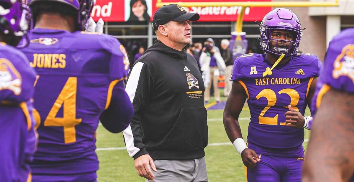 What Mike Houston said after ECU's 30-29 win at Memphis