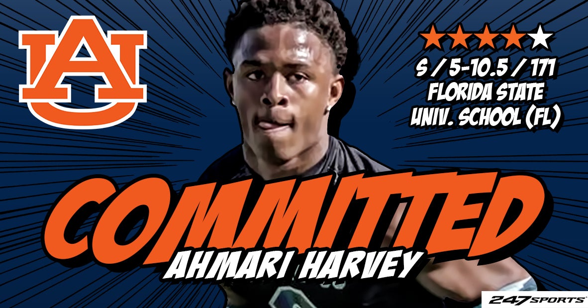 4-star safety Ahmari Harvey commits to Auburn
