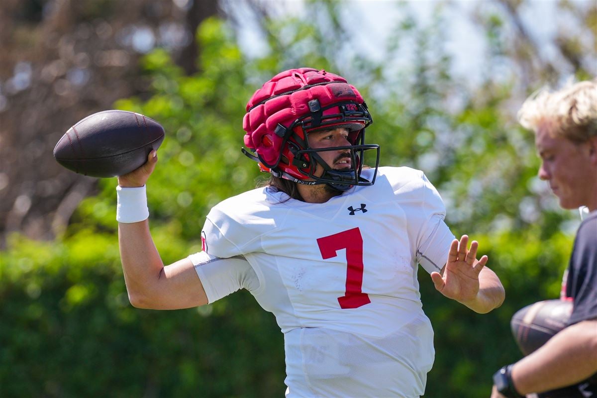 WATCH: Utah quarterback Cam Rising speaks to the media - Football Alliance