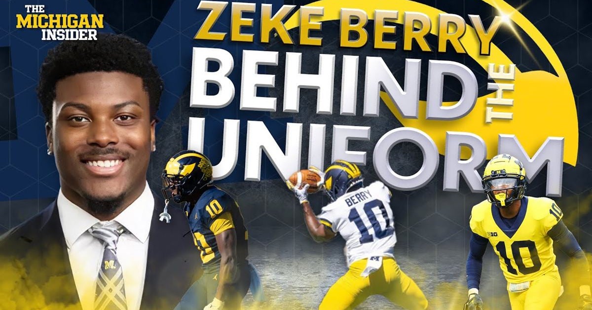 Behind the Uniform with Zeke Berry - Michigan's Swiss Army DB's hot ...