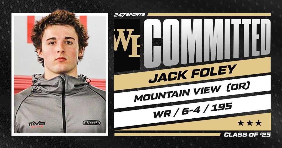 WR Jack Foley headed to ACC with commitment to Wake Forest