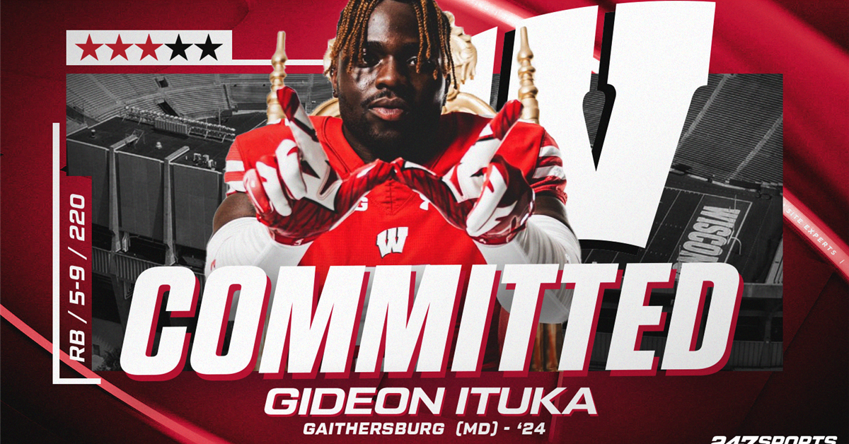 BREAKING: Gideon Ituka Commits to Wisconsin