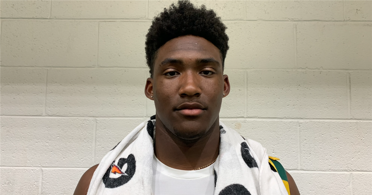 Fast-rising Charleston Collins enjoys Arkansas visit