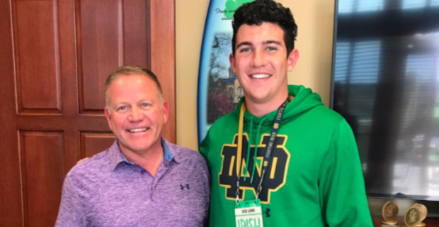 Hot Seat: One on one with Notre Dame linebacker Jack Lamb