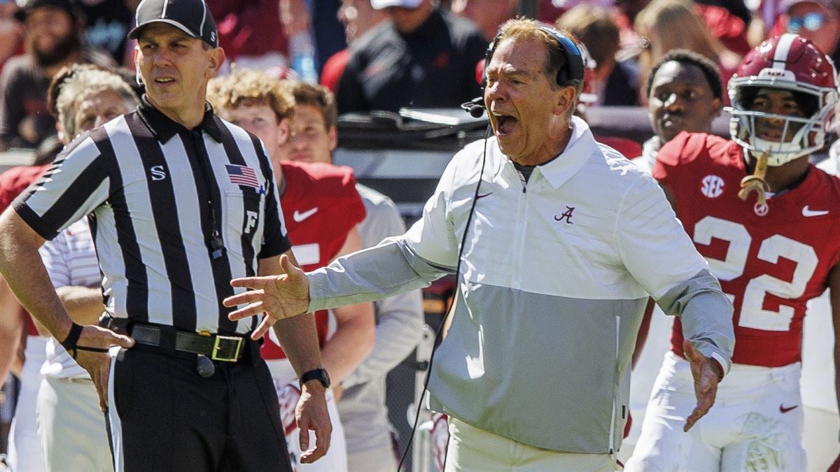 Saban Has ‘Scouting Report’ On SEC Officials