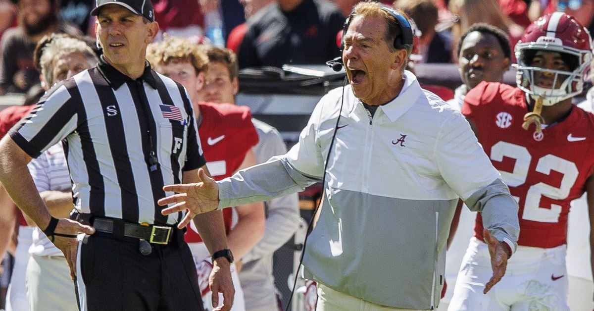 Saban Has ‘Scouting Report’ On SEC Officials
