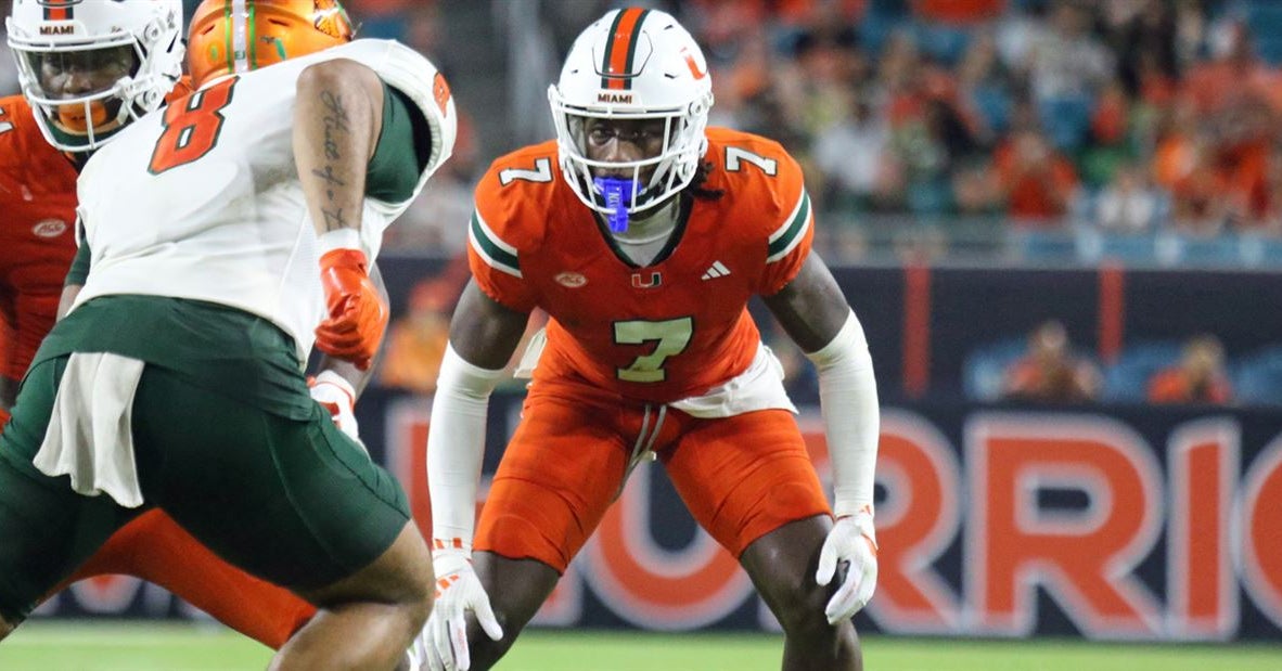 Former Miami safety Jaden Harris commits to Georgia