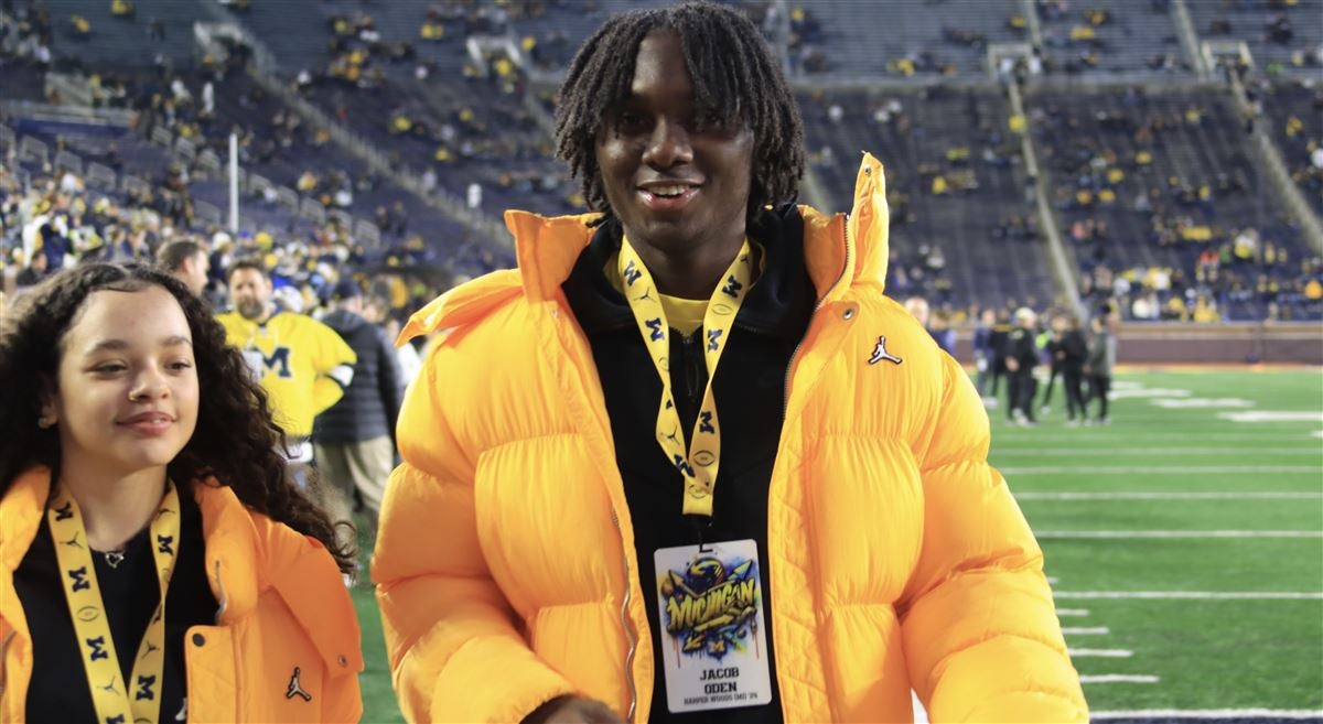 Michigan commit Jacob Oden on 2024 class: ‘We’re all locked in’