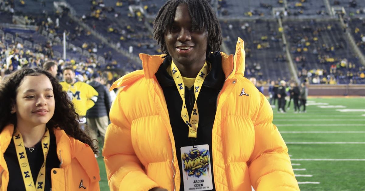 Michigan commit Jacob Oden on 2024 class: ‘We’re all locked in’