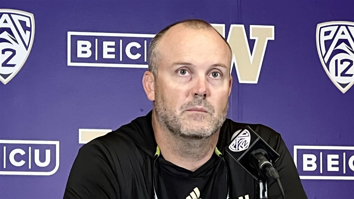 Washington Huskies Defensive Coordinator Chuck Morrell Monday Notes