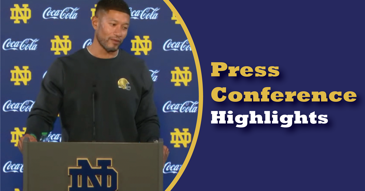 Marcus Freeman: CJ Carr is 'Like Another Coach' on the Field