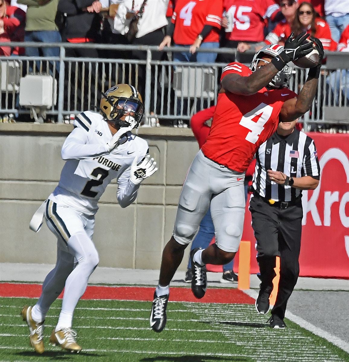 Sights and Sounds: Buckeyes dominant in all phases in rout of Purdue