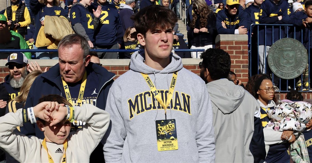 Top100 QB Peter Bourque raves about trip to Michigan