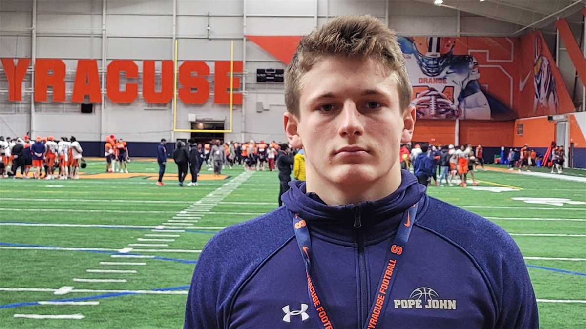 2025 ATH Tyler Houser discusses Syracuse recruitment