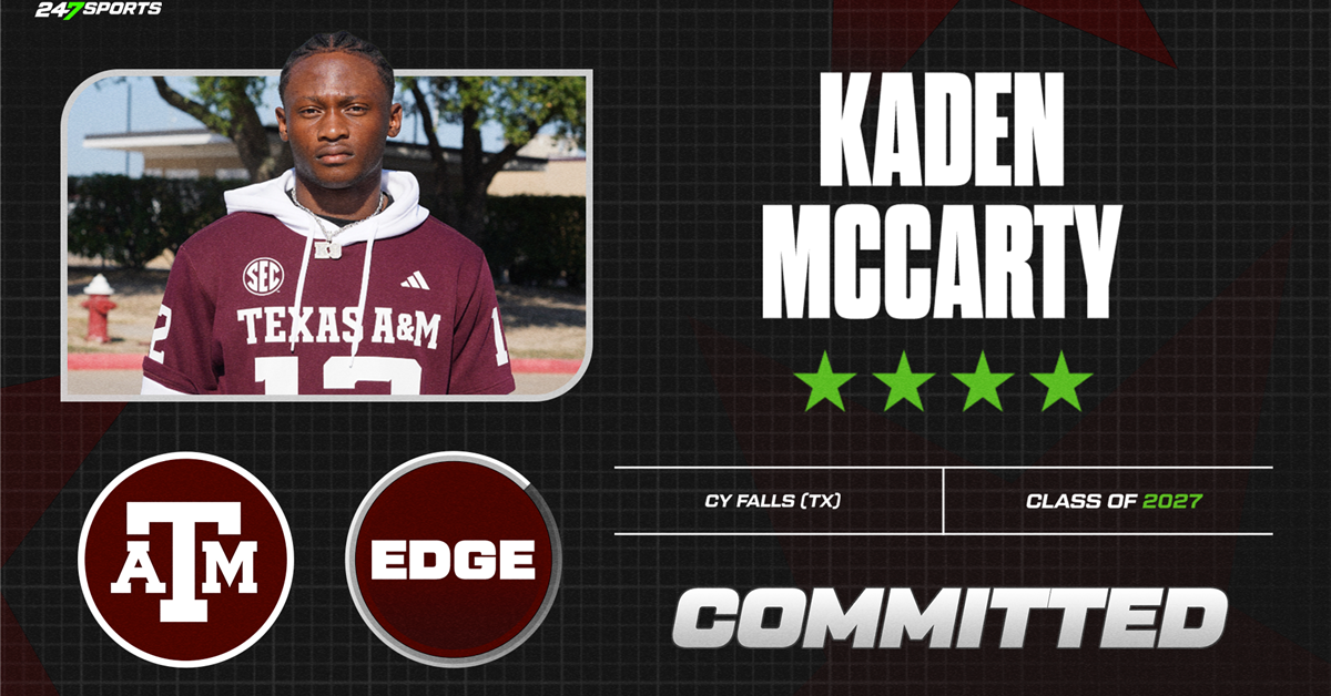 Kaden McCarty, Top 100 overall edge rusher out of Houston, commits to ...