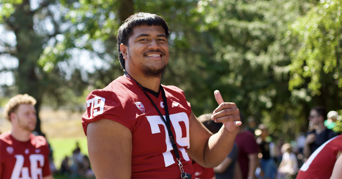 WSU's Fa'alili Fa'amoe enters transfer portal; OL shuffle could go ...