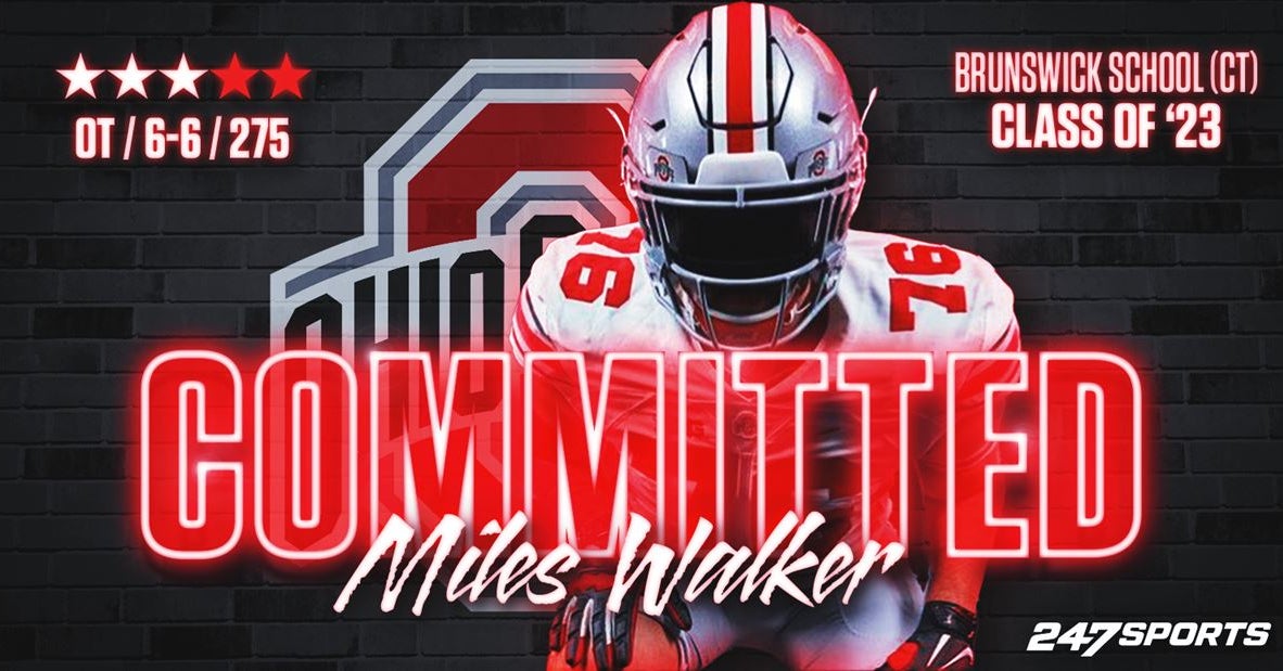 BREAKING: Offensive tackle Miles Walker commits to Ohio State