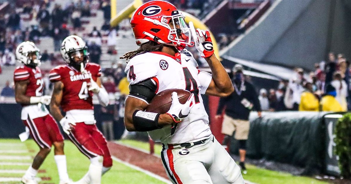 Georgia RB James Cook says he's coming back for 2021 season