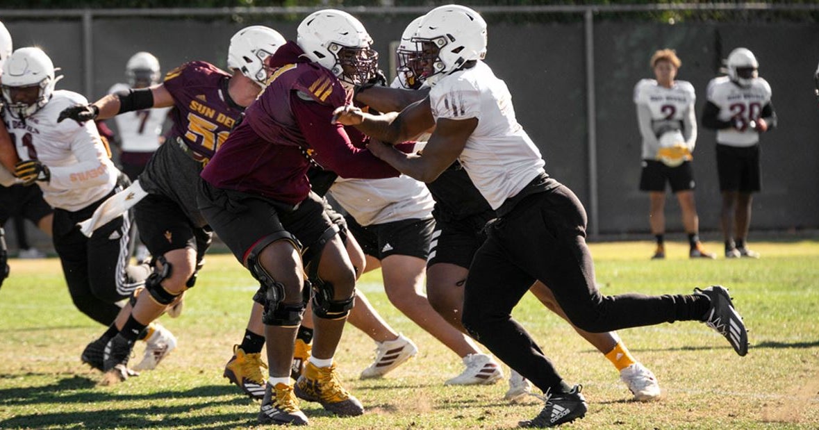 ASU encouraged by depth, versatility of largely rebuilt OL unit