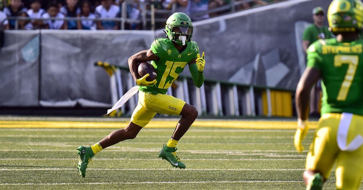 The depth of Oregon's skill talent on full display against Hawaii