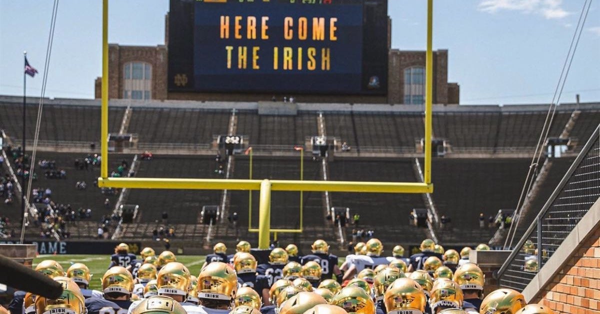 Notre Dame Introduces Chris Ackels as Notre Dame Stadium Public Address ...