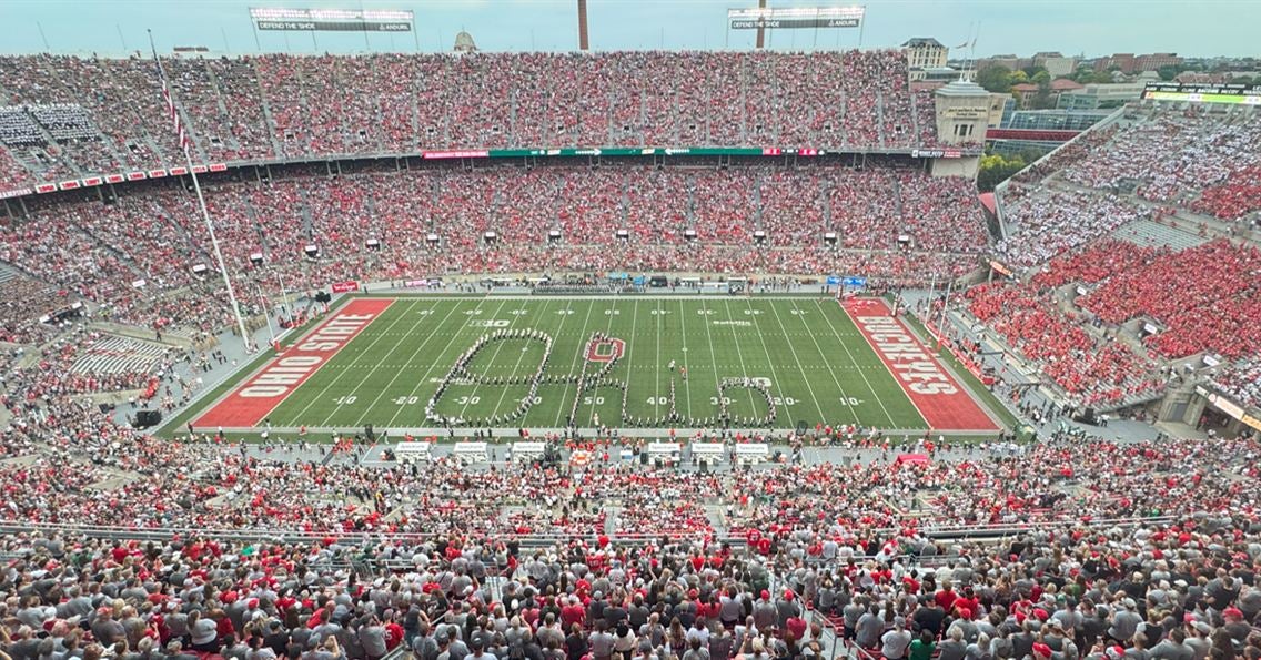 Watch: Ohio State marching band pregame show before Ohio game