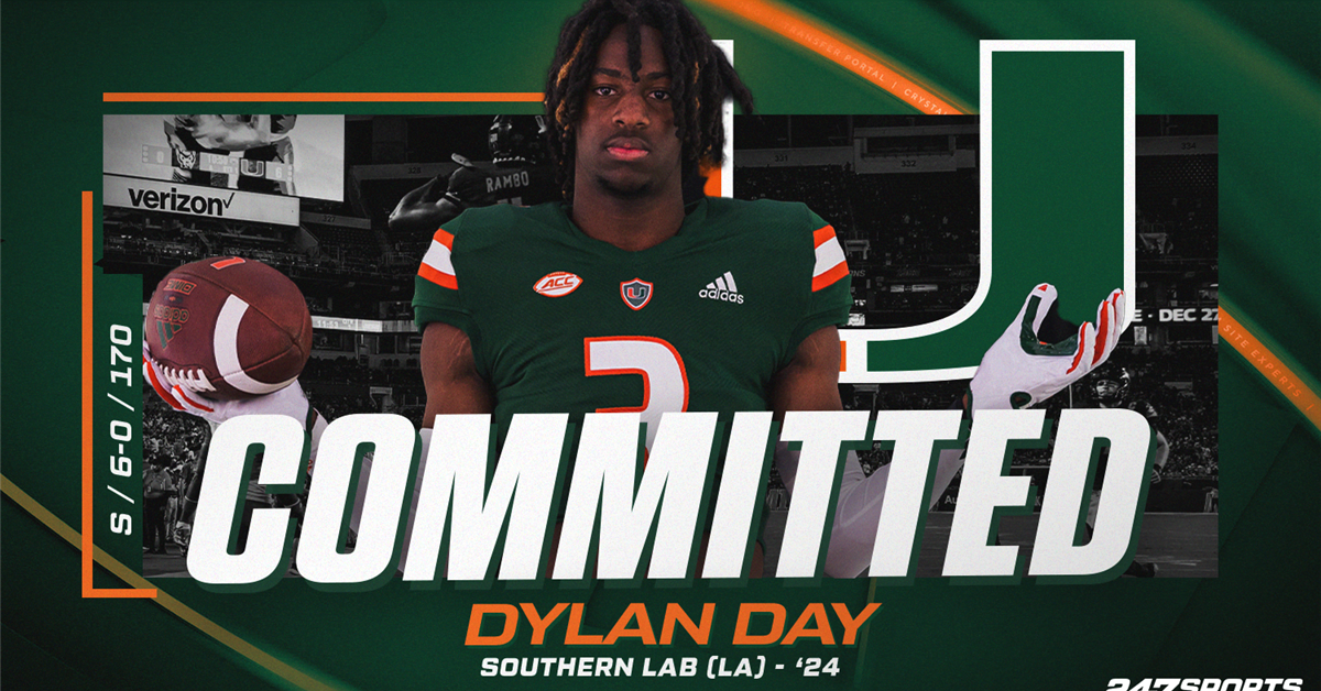BREAKING: Louisiana DB Dylan Day commits to Miami