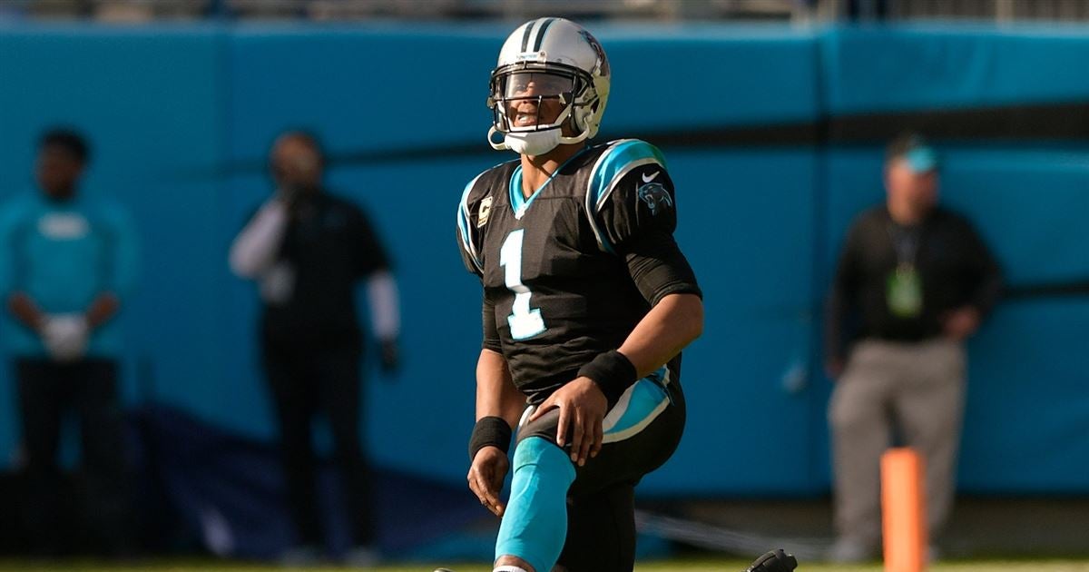 Becoming a father has helped Cam Newton cope with adversity