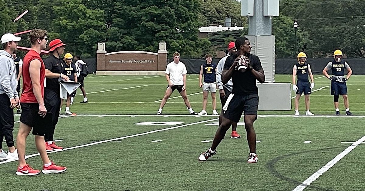 2028 QB Wonderful Monds IV enjoys Ohio State's camp: 'It's been a great ...