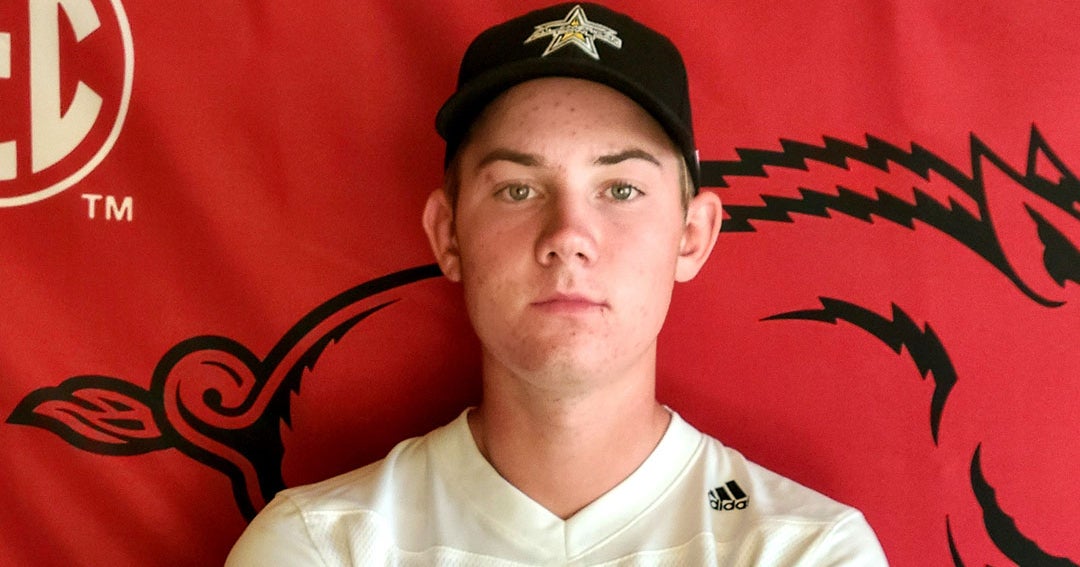 Arkansas commit Cameron Little receives All-American jersey