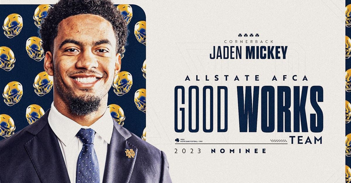 Jaden Mickey Selected As An Allstate AFCA Good Works Team Nominee