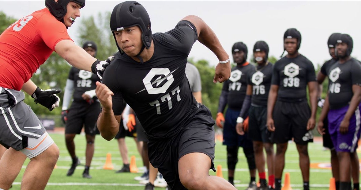 Every Reggie Grimes one-on-one rep from The Opening Regional